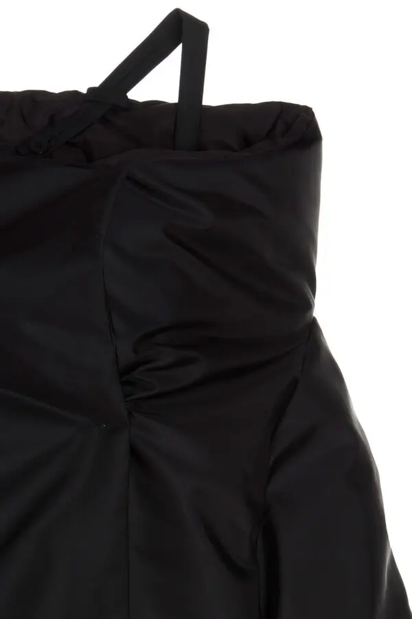 Prada Off-shoulder Padded Re-nylon Jacket