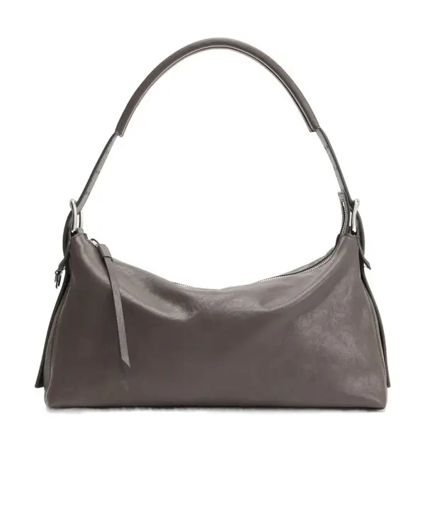 LEMAIRE Belted Tote Bag - Mink