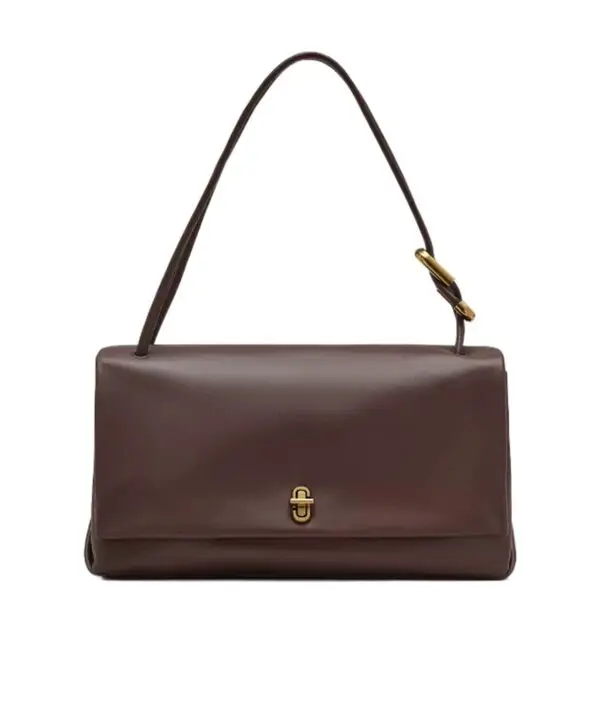 Marc Jacobs Large Dual Foldover Shoulder Bag - Green