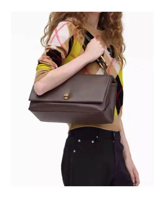 Marc Jacobs Large Dual Foldover Shoulder Bag - Green