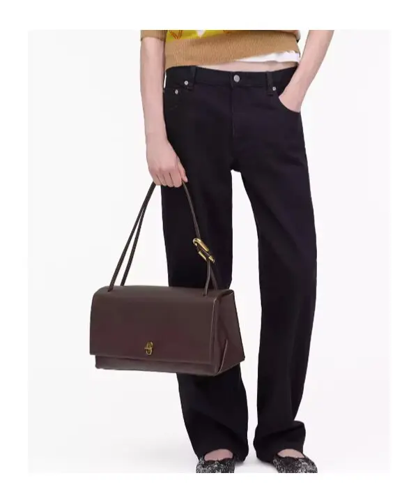Marc Jacobs Large Dual Foldover Shoulder Bag - Green