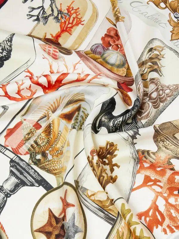 Max Mara Le Cabinet Printed Scarf