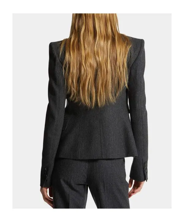 Dsquared2 Single-breasted Pinstripe Blazer - Honey