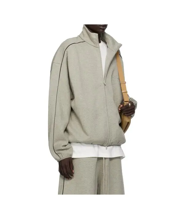 Fear Of God Stand Collar Zip-up Jacket - Nude