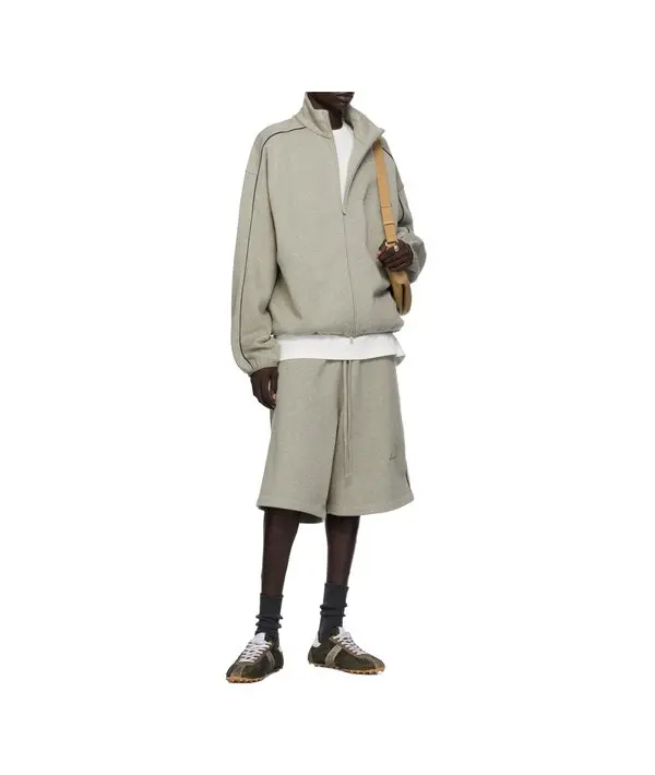 Fear Of God Stand Collar Zip-up Jacket - Nude
