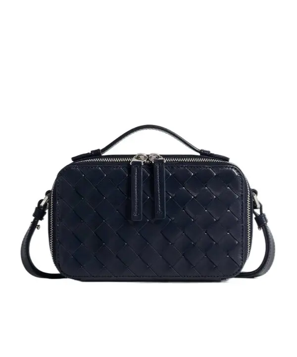 Bottega Veneta Getaway Phone Pouch - Midnight Blue