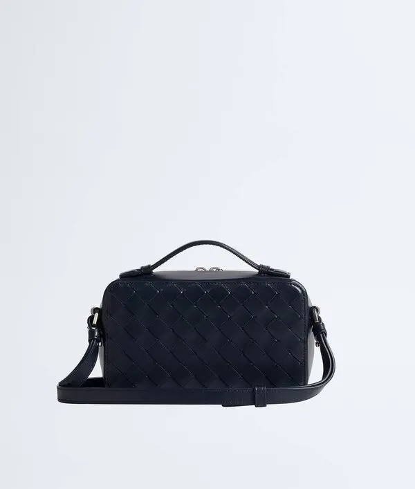 Bottega Veneta Getaway Phone Pouch - Midnight Blue