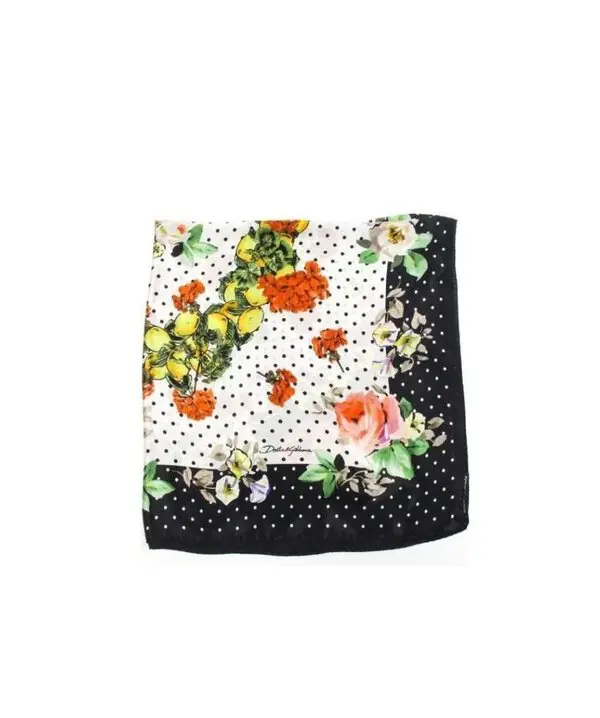 Dolce & Gabbana Printed Silk Scarf - Multicolor