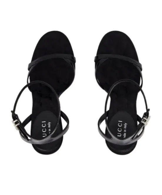 Gucci Ankle Strap Stiletto High-heeled Sandals