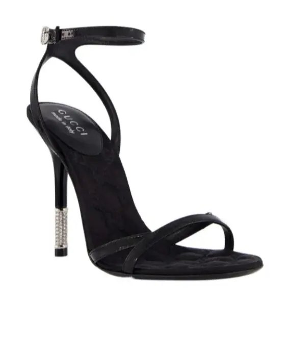 Gucci Ankle Strap Stiletto High-heeled Sandals