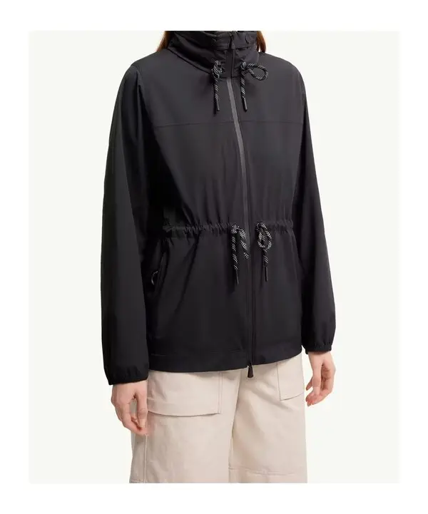 Moncler Soulare Hooded Jacket - Black