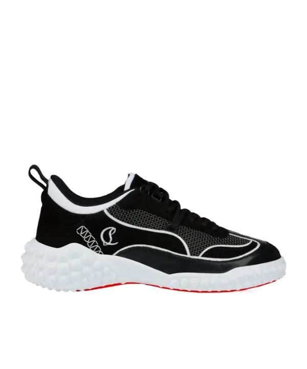 CHRISTIAN LOUBOUTIN Mara Logo-detail Low-top Sneakers - Black
