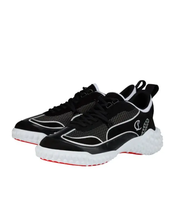 CHRISTIAN LOUBOUTIN Mara Logo-detail Low-top Sneakers - Black