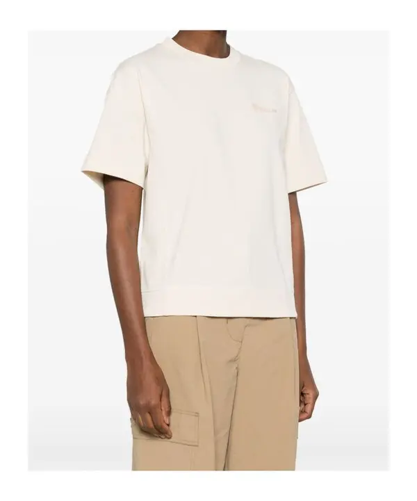Moncler Logo Printed Crewneck T-shirt