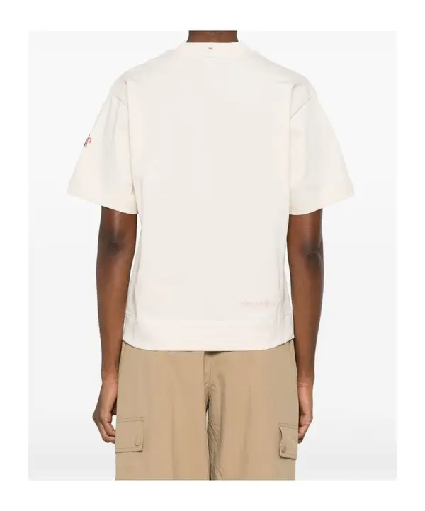 Moncler Logo Printed Crewneck T-shirt