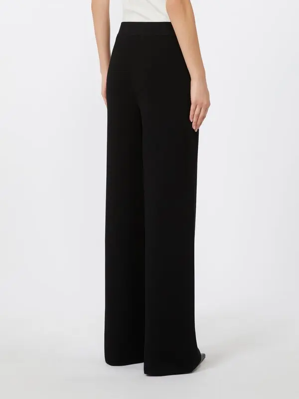 Max Mara Marzia Wide-leg Knitted Pants