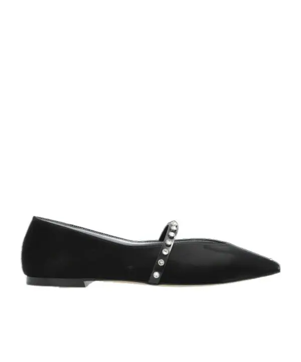 Alexander McQueen Embellished Ballerina Flats