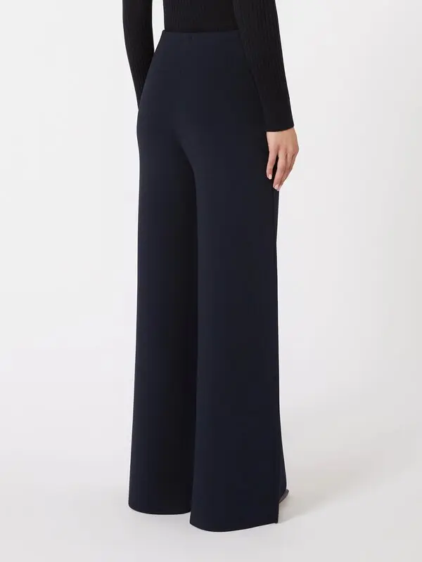 Max Mara Knitted Wide-leg Trousers