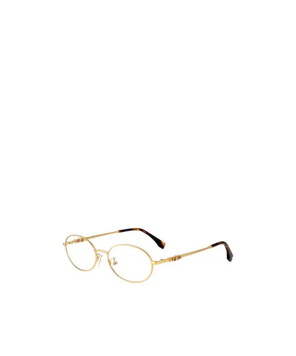 Fendi Oval Frame Eyeglasses