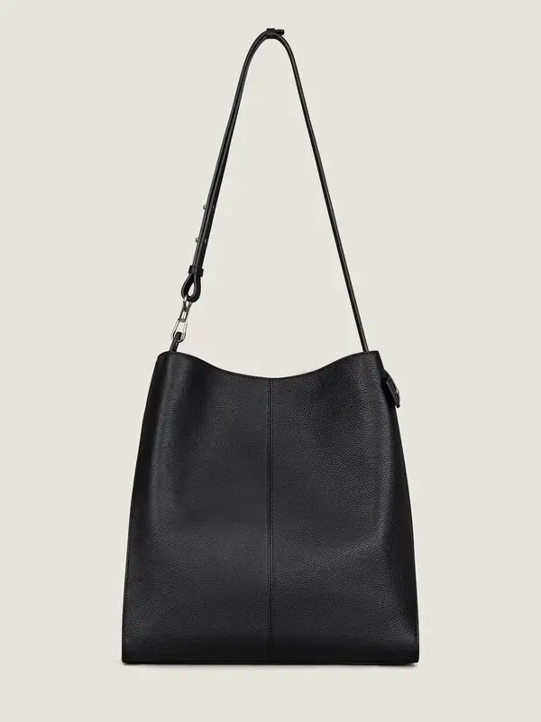 Givenchy Medium Belted Hobo Bag In Grained Leather