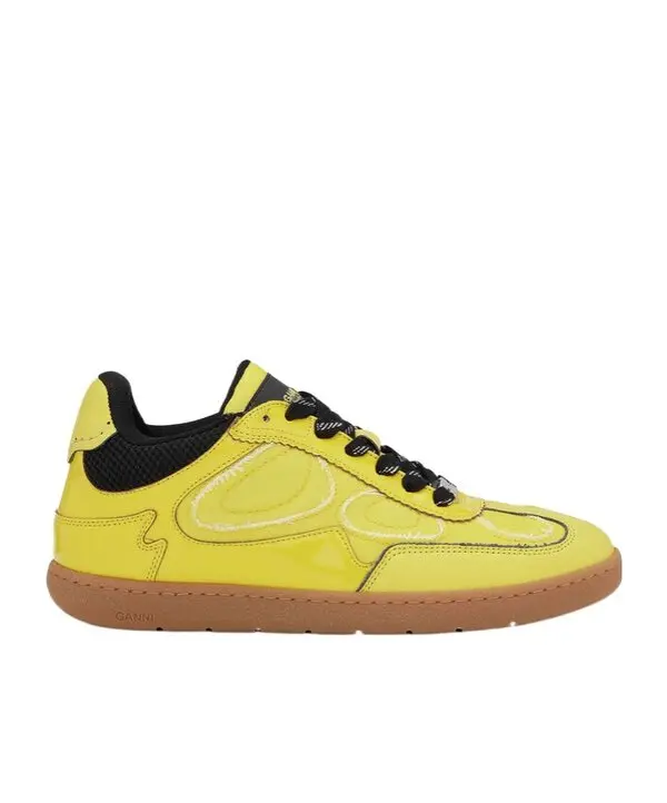 GANNI 08 Sneakers - Hot Yellow