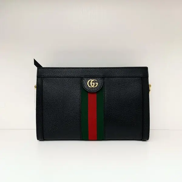 Gucci Ophidia Gg Small Shoulder Bag - Black