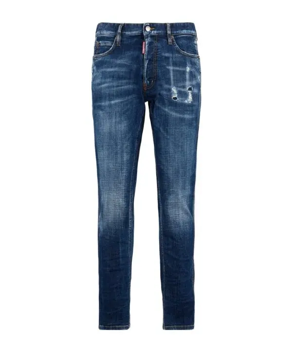 Dsquared2 Teddy Mini Front Jeans - Blue