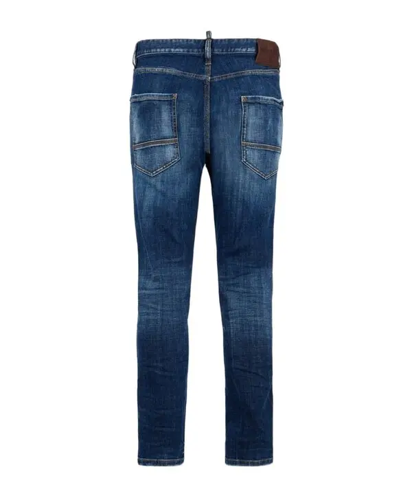 Dsquared2 Teddy Mini Front Jeans - Blue