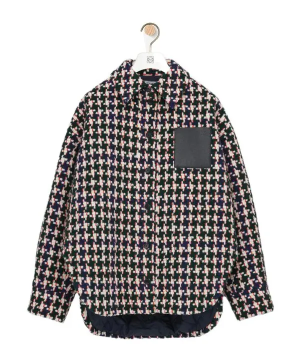 Loewe Oversized Houndstooth Overshirt
