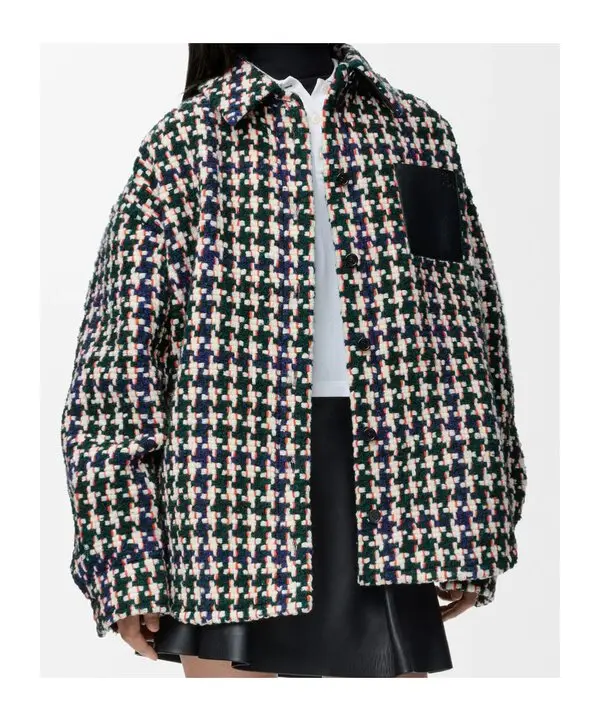 Loewe Oversized Houndstooth Overshirt