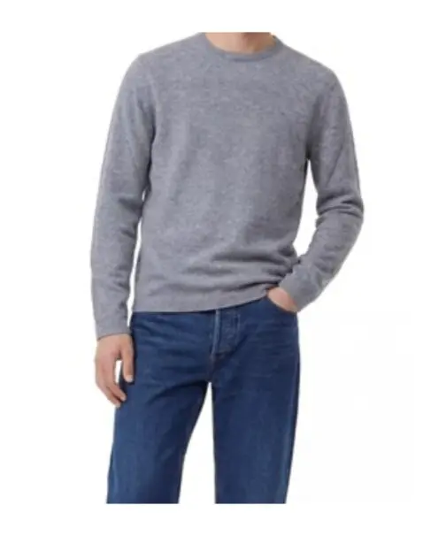 THE ROW Crew Neck Sweater With Ribbed Cuffs And Hem - Gray
