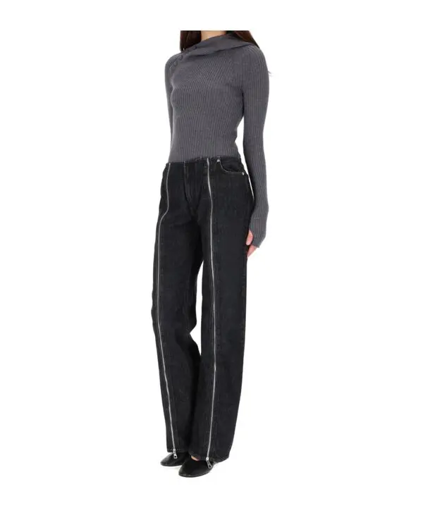 JEAN PAUL GAULTIER Ribbed Hooded Jumper