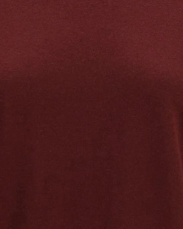 Max Mara Crew Neck Short-sleeved Knit Sweater - Brown