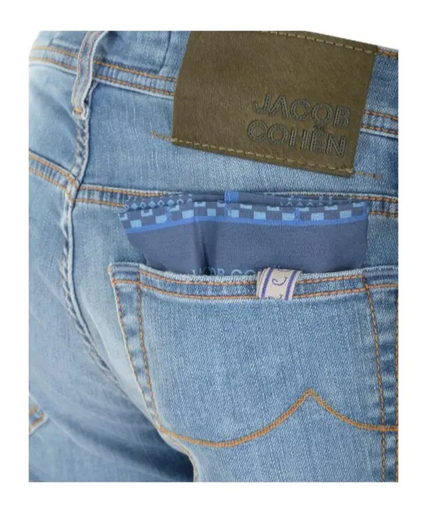 Jacob Cohen Nick Slim Fit Jeans - Light Blue
