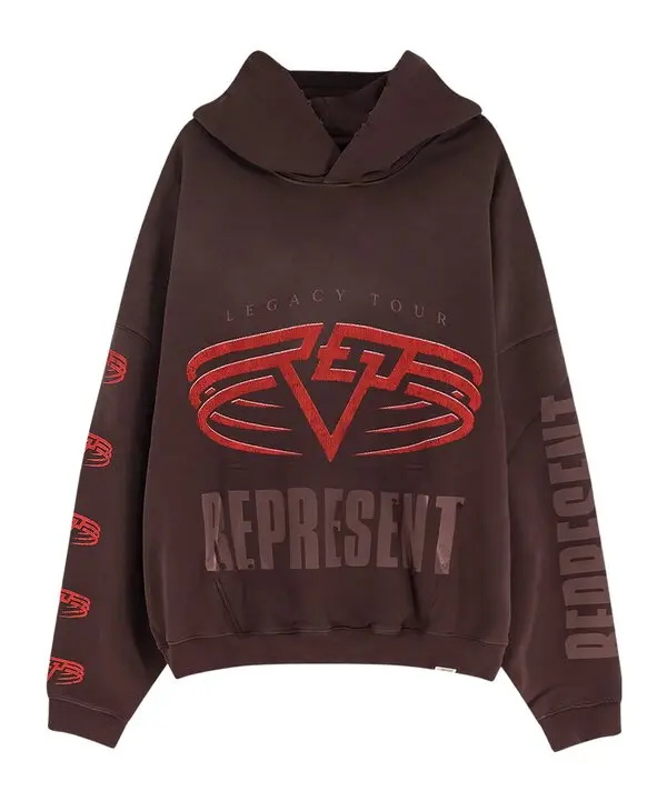REPRESENT Reversible Living Legacy Tour Hoodie - Black
