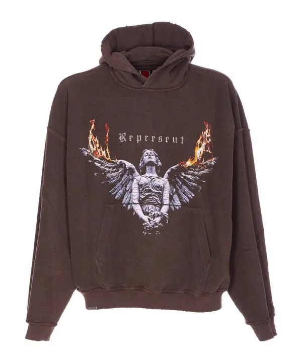REPRESENT Reversible Living Legacy Tour Hoodie - Black