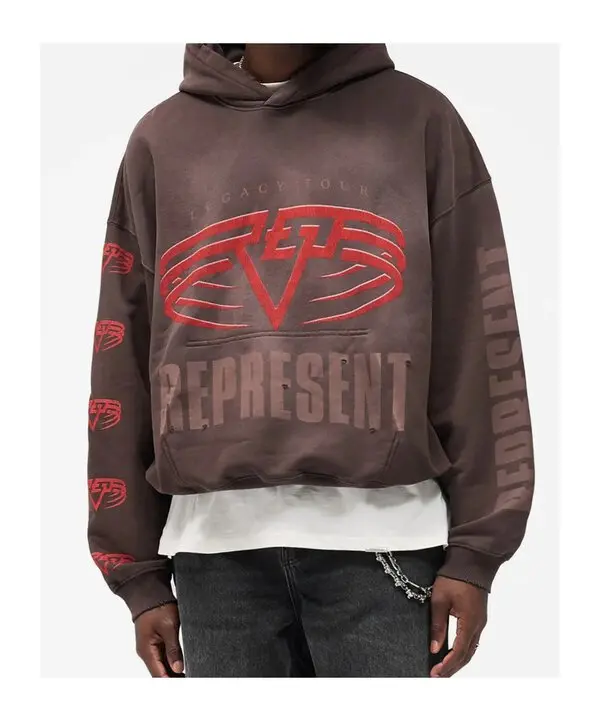 REPRESENT Reversible Living Legacy Tour Hoodie - Black
