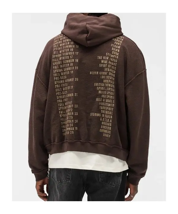 REPRESENT Reversible Living Legacy Tour Hoodie - Black