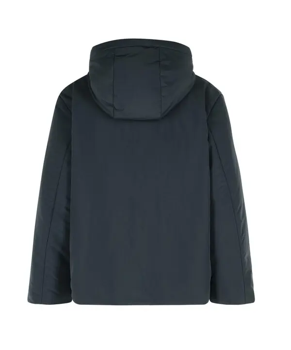 JIL SANDER Down Jacket With Hood - Black