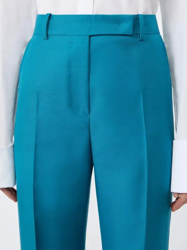 Max Mara Tailored Trousers - Turquoise