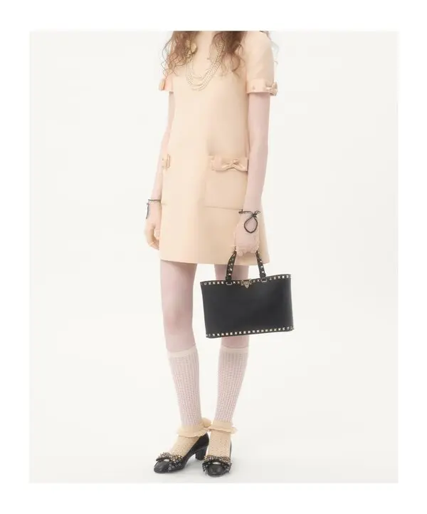 Valentino Garavani Rockstud Small Top Handle Bag