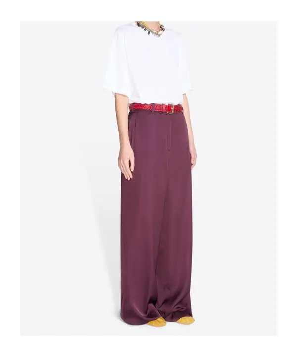 Dries Van Noten Wide-leg Trousers - Red