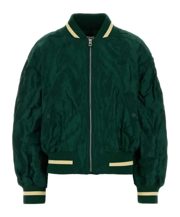 Loewe Bomber Jacket - Dark Green