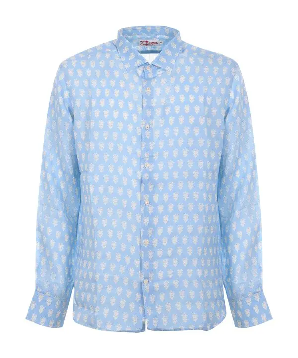MC2 SAINT BARTH Pamplona Classic Shirt - Blue