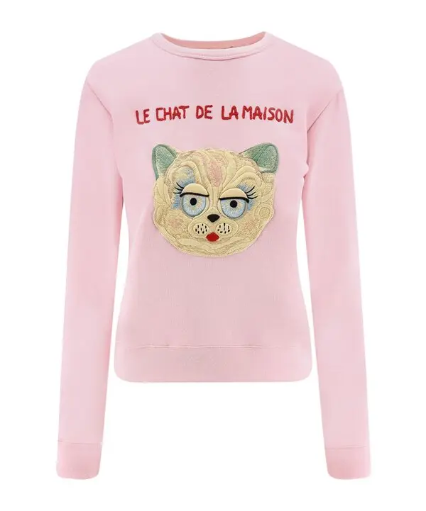 Valentino Garavani Embroidered Crewneck Sweatshirt