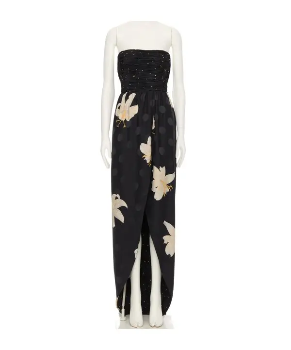 Valentino Garavani Apres L Hiver Lilium-pattern Gown