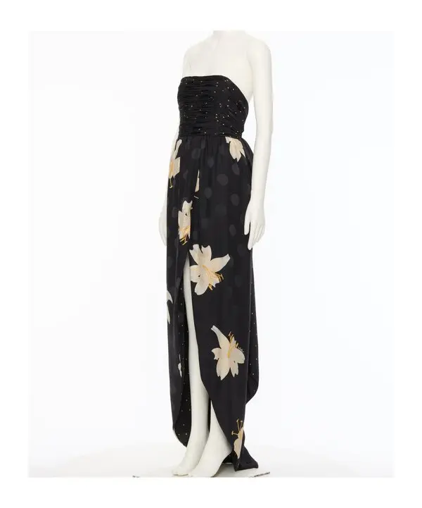 Valentino Garavani Apres L Hiver Lilium-pattern Gown