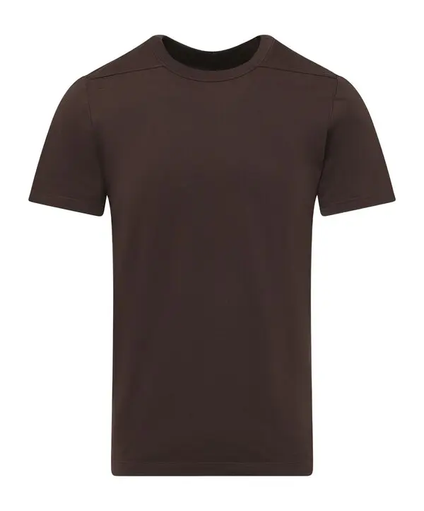 Rick Owens Crewneck Short Sleeve T-shirt - Black