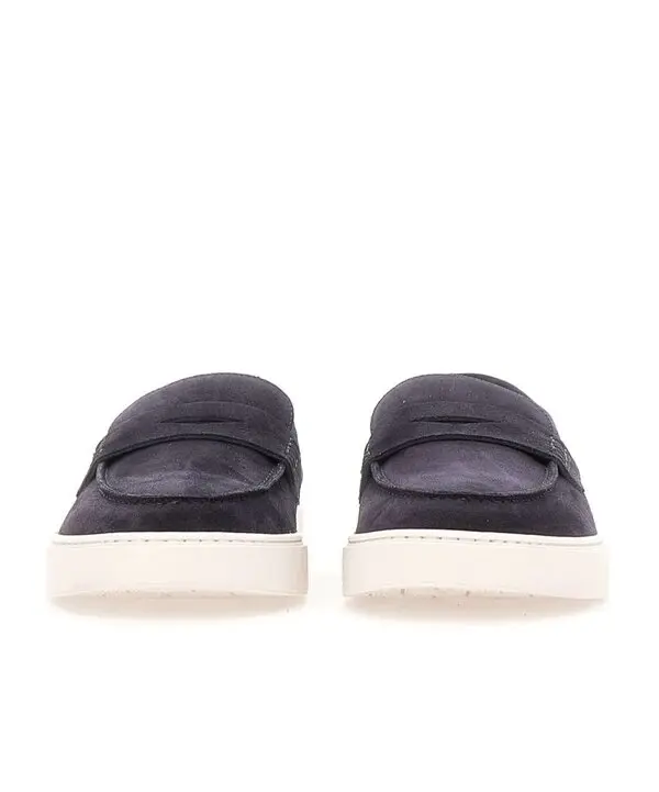 DOUCAL'S Penny Slip-on Loafers - Black