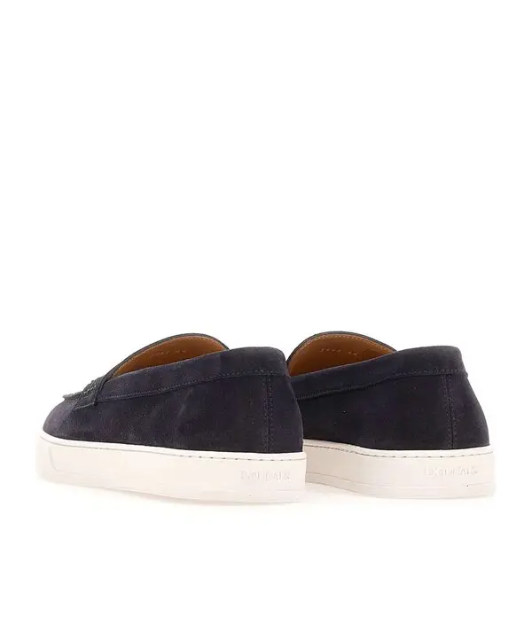 DOUCAL'S Penny Slip-on Loafers - Black